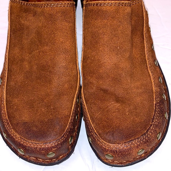 Born | Shoes | Born Majesty Suede Studded Clogs | Poshmark